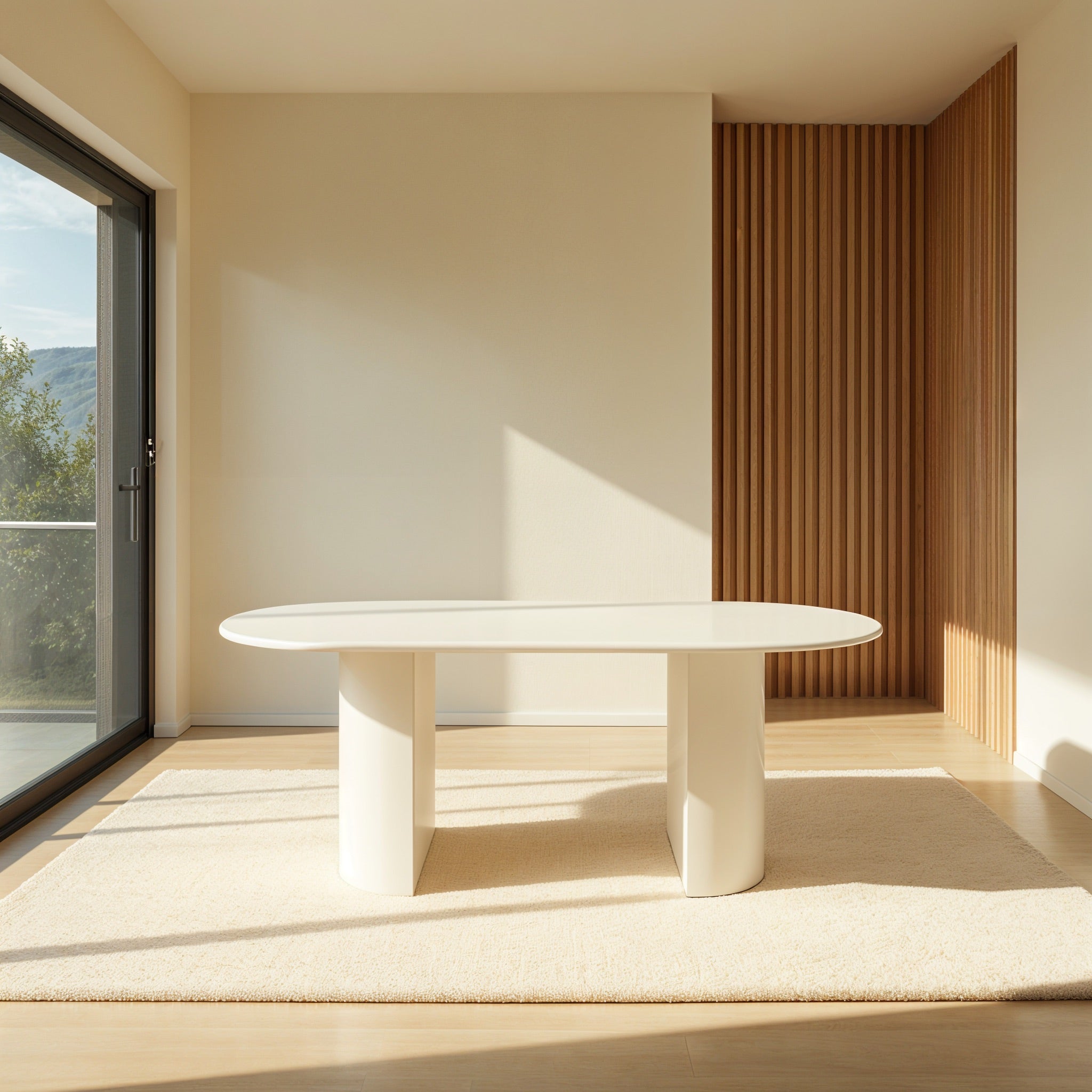 Half Moon Dining Table